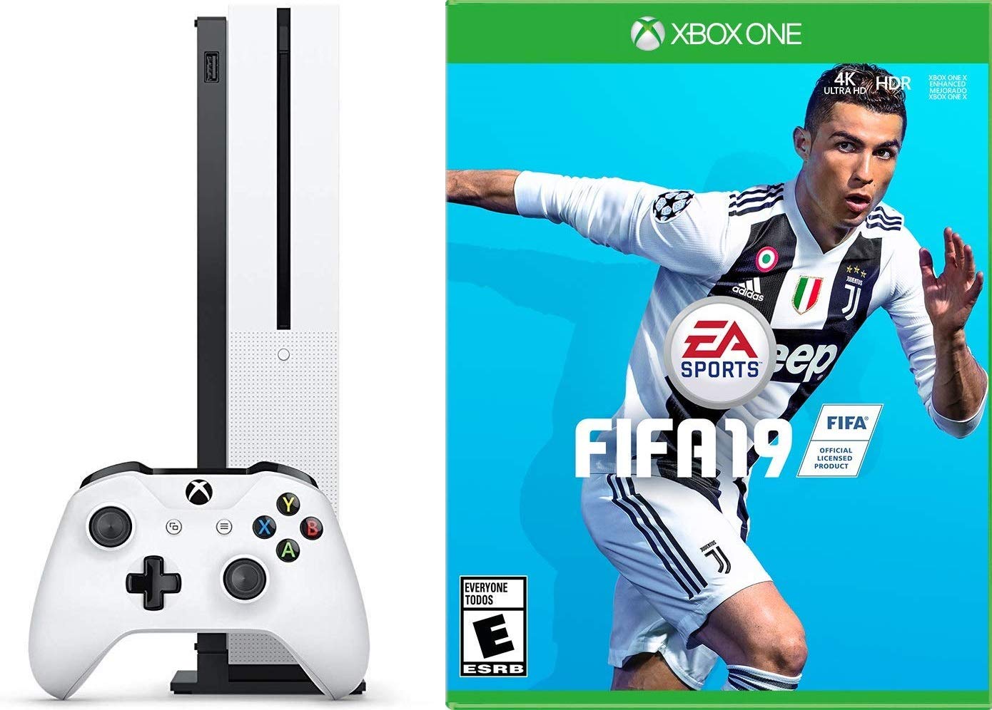 Xbox One S 1TB Console - Fifa 19 Bundle