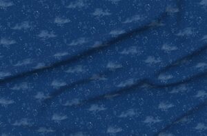 spoonflower fabric - blue stars nature clouds night sky constellations summer navy fabric printed on petal signature cotton fabric by the yard - sewing quilting apparel crafts decor