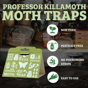 Pantry Moth Traps 6 Pack | Child and Pet Safe | No Insecticides | Premium Attractant