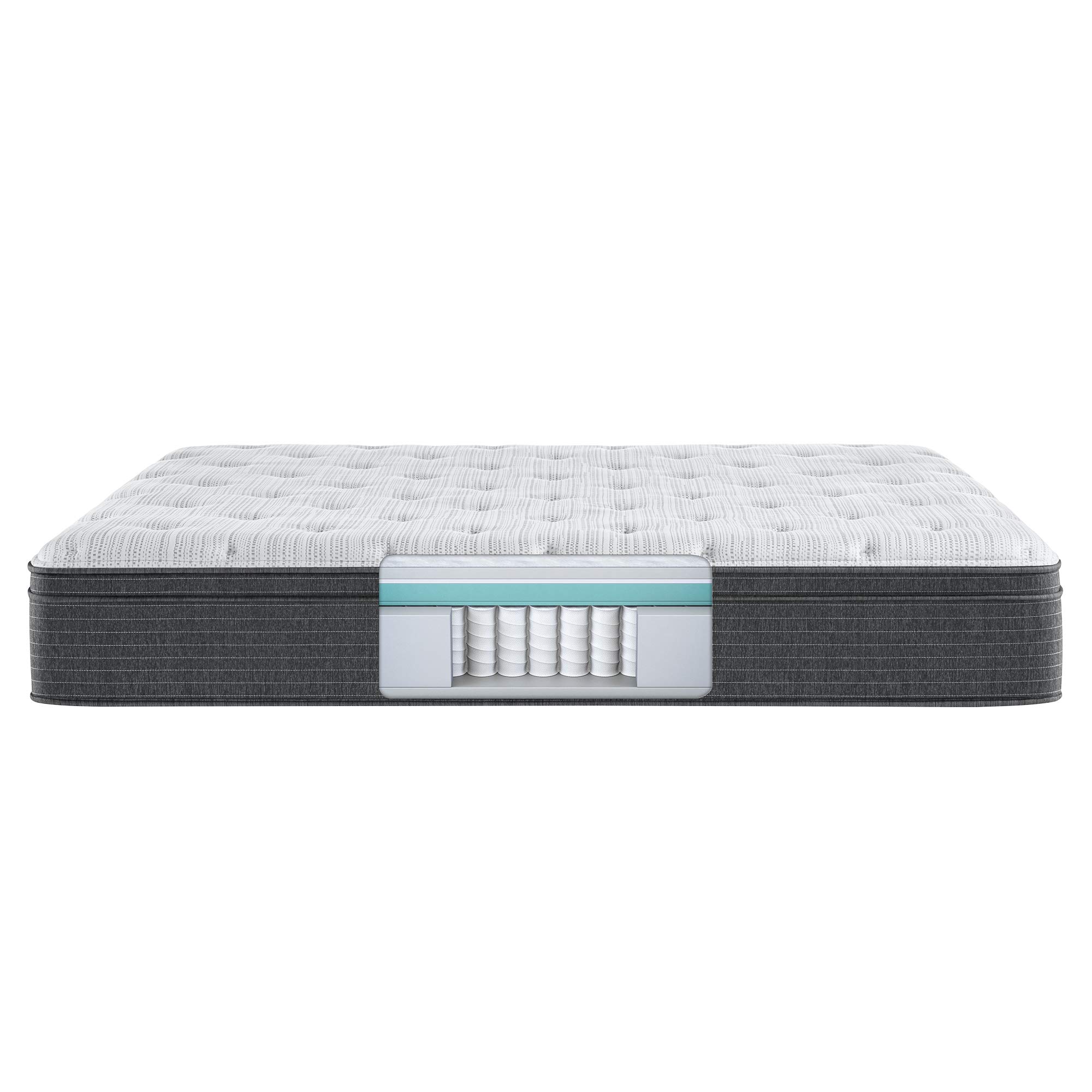 Beautyrest Silver BRS900 13 inch Plush Euro Top Mattress, King, Mattress Only