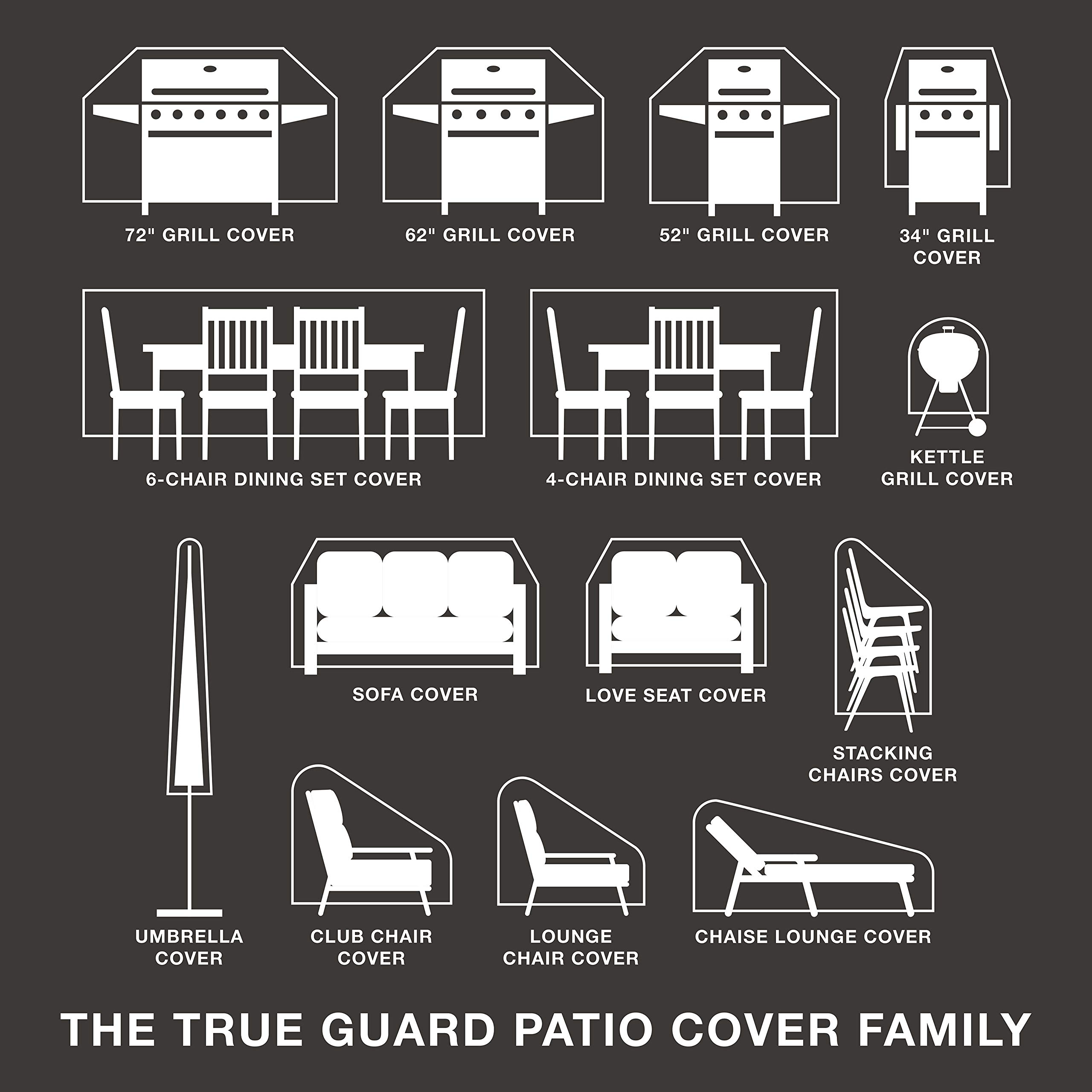 True Guard Patio Furniture Cover, Loveseat up to 60"