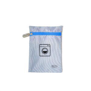 mumi travel laundry bag, moisture and smell-proof, wash bags separate laundry from clean clothes, with folding hanger and outer bag