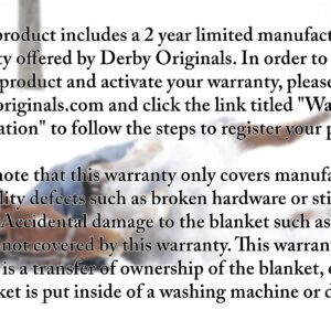 Derby Originals Nordic Tough 1200D Ripstop Waterproof Reflective All Season Mini Horse Pony Turnout Rain Sheet, Electric Blue, 48"