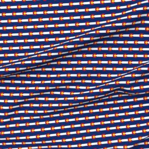 Spoonflower Fabric - Colorado Flag Flags USA United States America Printed on Petal Signature Cotton Fabric by The Yard - Sewing Quilting Apparel Crafts Decor