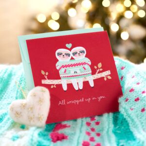 American Greetings Romantic Holiday Card (Favorite Place to Be)