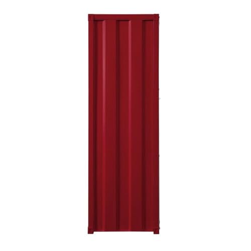 Acme Cargo Wardrobe Armoire with 1 Door in Red