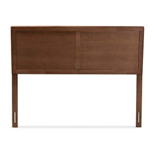 Baxton Studio Headboards, Queen, Ash Walnut