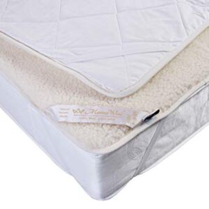 Mattress Topper Sheet Protector Underblanket Extra Thick Mattress pad Cover Woolmark Under Blanket (King 76" x 80" - 190 x 200 cm)