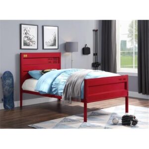 Acme Cargo Twin Panel Kids Bed in Red