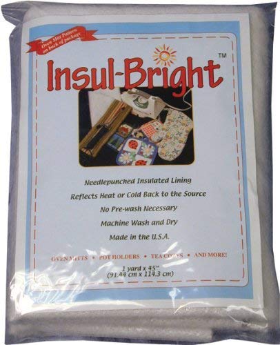 Insul-Bright Insulated Lining-36"x45" SKU# 645509MA, Set of 3