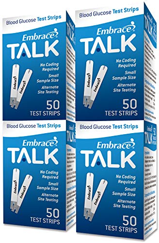 Embrace Blood Glucose Test Strips 200Ct