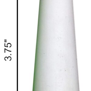 Large Ceramic Sandblaster Nozzle Assembly: C1 (3/16" ID) Nozzle Tip, Steel Ball Valve & Holder- Longer-Lasting Professional Abrasive Blasting Nozzle Tip Replacement