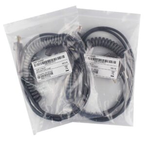 Partshe 2-Pack LS2208 RS232 Serial Cable for Symbol Barcode Scanner LS2208 LS1203 LS2208 LS 4208 LS4278 LS7708 LS9208 RJ45 to DB9 Cable 9ft CBA-R02-C09PAR