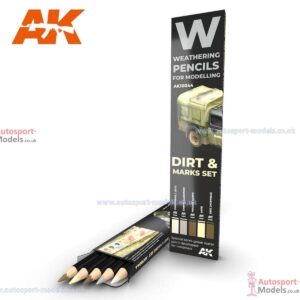 aki weathering pencil set - dirt marks