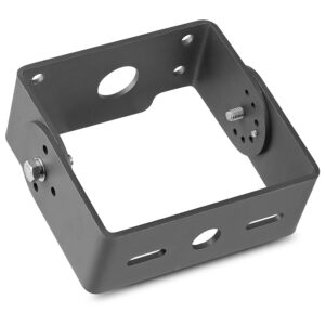 1000led trunnion mounting bracket, yoke mount bracket for led shoebox parking lot light, led flood light