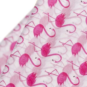 wrapaholic gift wrapping tissue paper - 24 sheets 19.7x27.5 inch fuschia flamingo tissue gift wrap paper bulk for packing, diy crafts