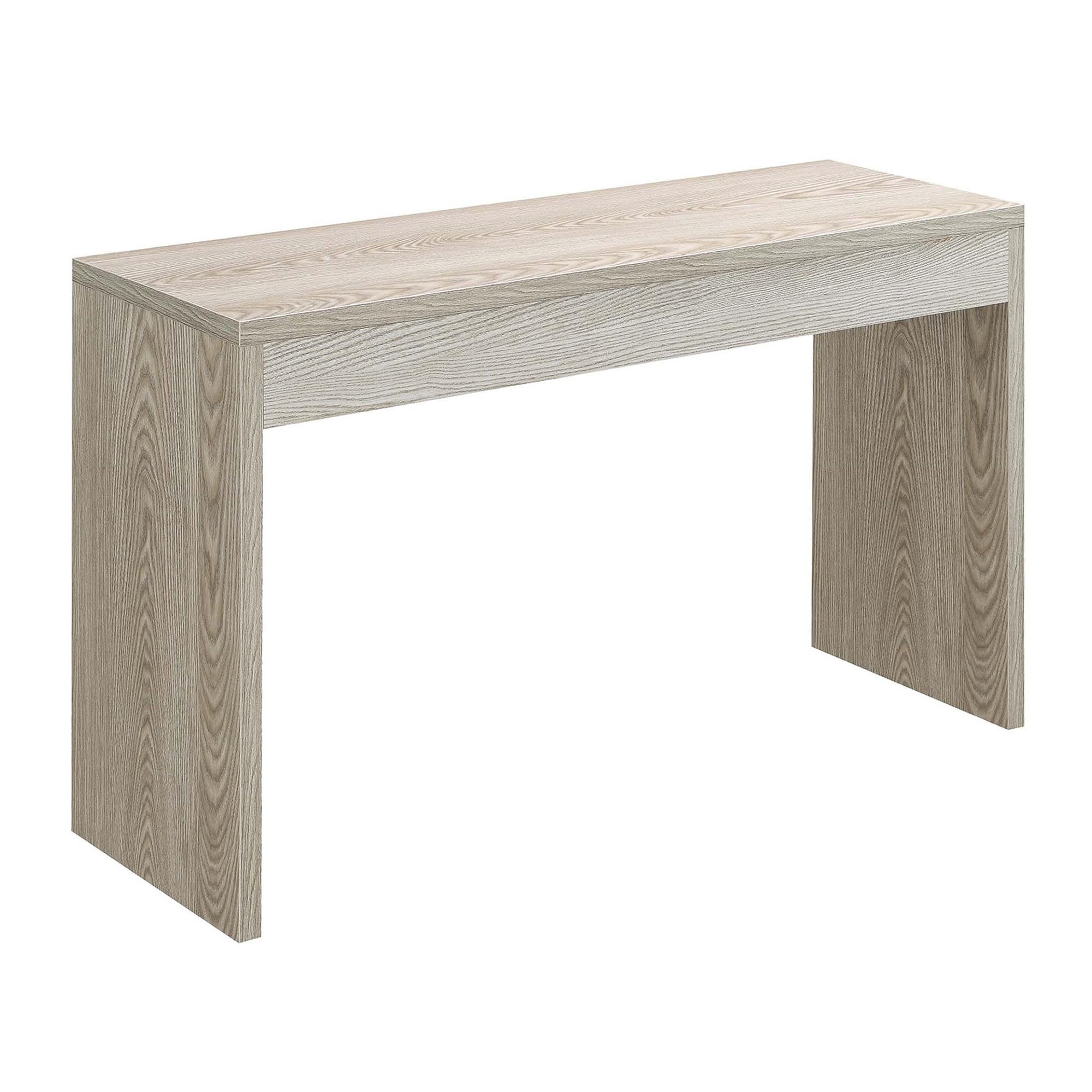 Convenience Concepts Northfield Hall Console Desk Table, Ice White