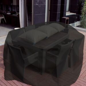 Covers & All Patio Furniture Cover Air Bags, Prevents Water & Snow Pooling, 12 Oz Waterproof, UV & Weather Resistant, Ideal for Patio Backyard Lawn Garden Furniture Outdoor Use (24" x 24" Inches)