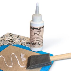 Books By Hand, PH Neutral PVA Adhesive, Professional Adhesive, Dries Clear, Remains Flexible - 4 Ounce