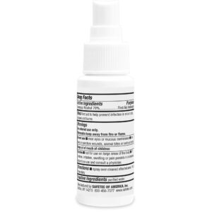 Safetec Isopropyl Alcohol Spray 2oz (Pack of 6)