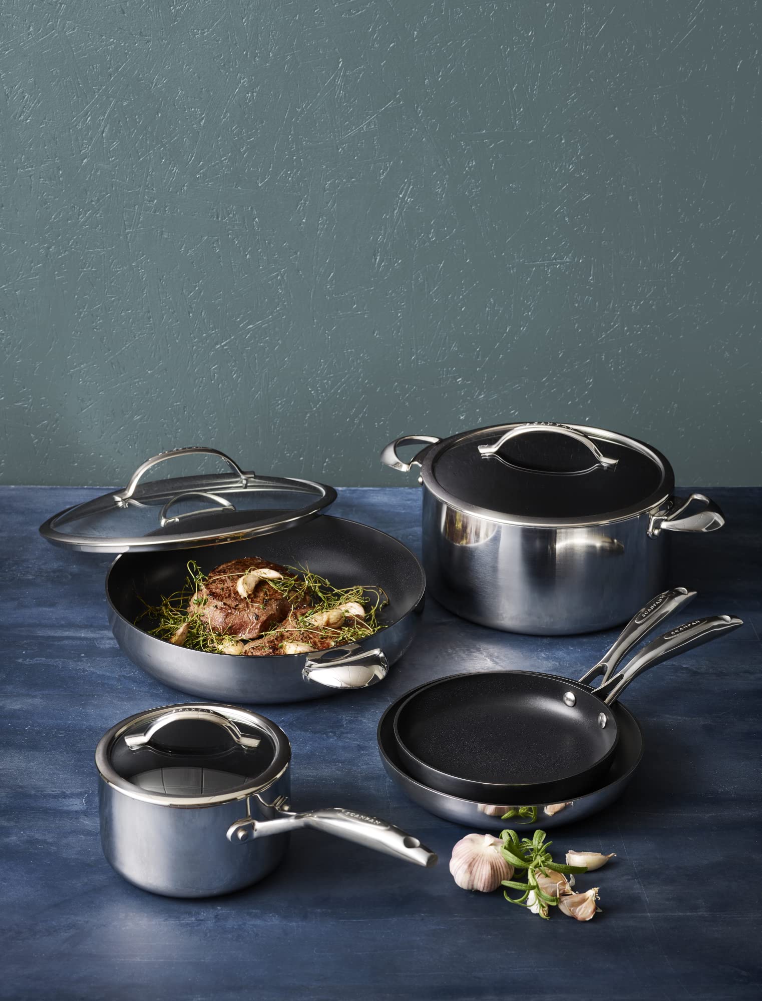 Scanpan HaptIQ - 2.75 Qt Covered Saucepan