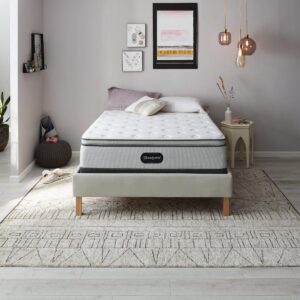 beautyrest br800 13 inch medium pillow top mattress, queen, mattress only