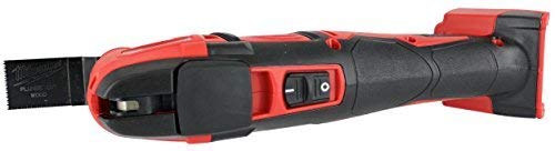 Milwaukee 2626-20 M18 18V Lithium Ion Cordless 18,000 OPM Orbiting Multi Tool with Woodcutting Blades and Sanding Pad with Sheets Included (Battery Not Included, Power Tool Only) (Renewed)