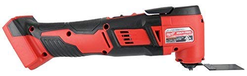 Milwaukee 2626-20 M18 18V Lithium Ion Cordless 18,000 OPM Orbiting Multi Tool with Woodcutting Blades and Sanding Pad with Sheets Included (Battery Not Included, Power Tool Only) (Renewed)