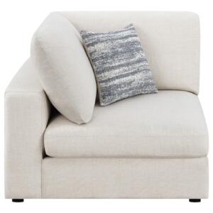 Serene Upholstered Corner Beige