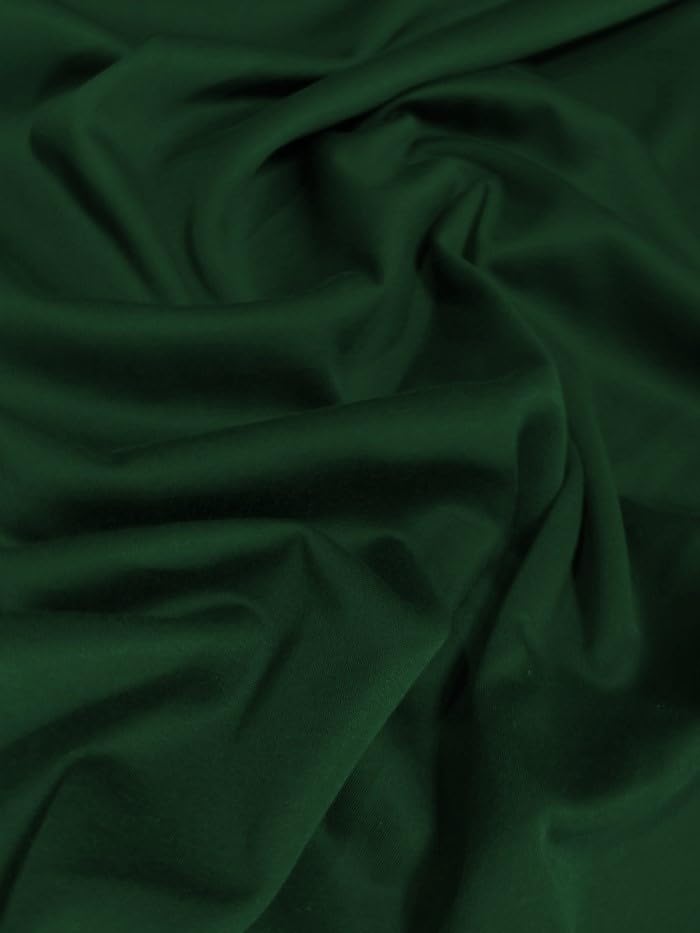 Sweatshirt & Apparel Polar Fleece Fabric by The Yard DIY Activewear Athletic Clothing (Hunter Green)