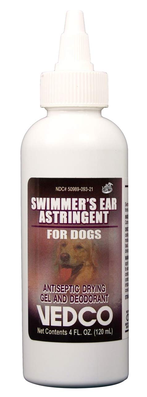 Vedco Swimmer's Ear Astringent for Dogs 4oz.