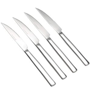 idotry 6-piece stainless steel steak knives, kitchen dinner knives