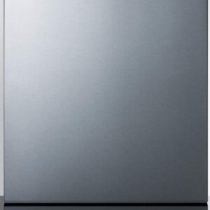 Summit DW2435SS 24"" Built-In Dishwasher with 12 Place Settings Energy Star Certified in Stainless Steel