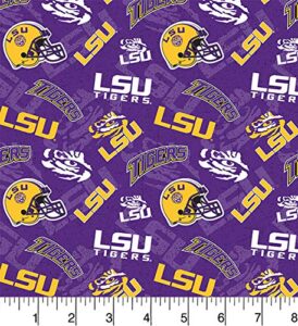 sykel enterprises lsu cotton fabric with new tone on tone design newest pattern