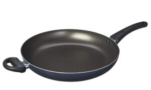 goodcook smart choice 13.5"fry pan nonstick cookware, extra-large, black