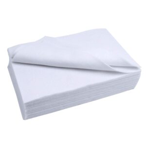 polyester felt sheet flexible 30 sheets 20 x 30 cm(7-7/8 x 11-7/8 in 1/16 inch thick) (white)