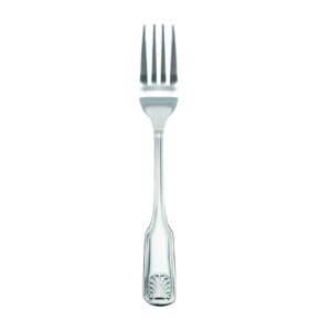 thunder group slss007 salad fork, 7.01", 18/0 stainless steel, mirror-finish, sea shell, pack of 12