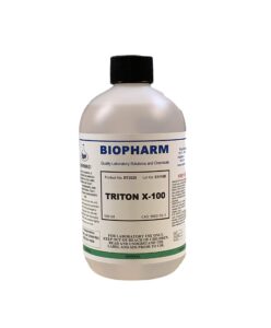 biopharm triton x-100 surfactant — 500 ml (1.06 pint) | nonionic surfactant | laboratory cleaning detergent | not diluted