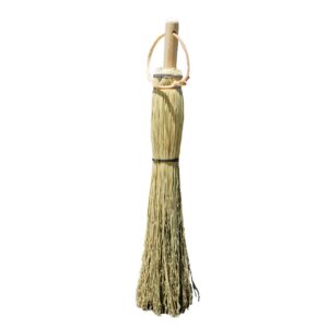 authentic hand made all broomcorn broom (17.5-inch/hand)