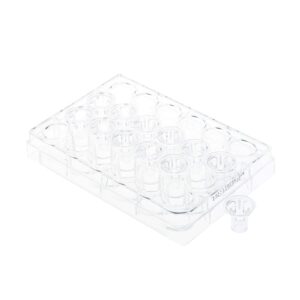 permeable cell culture inserts, packed in 24 well plate, hanging, pet, 3.0µm, sterile