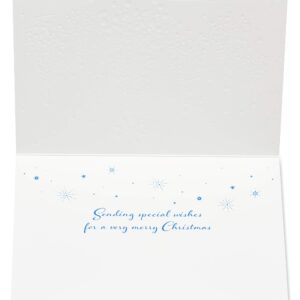 Papyrus Boxed Christmas Cards with Envelopes, Designed by House of Turnowsky, Special Wishes, Christmas Trees (14-Count)