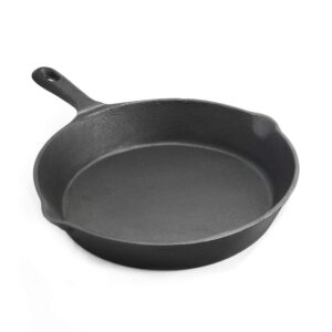 ExcelSteel 10" Cast Iron Skillet,Black,545