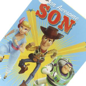 Son Birthday Card - Birthday Card for Son - Kids Birthday Card - Toy Story 4 Card - Disney Birthday Card - Giftcard for Kids - Toy Story Birthday Gifts