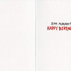 Avanti Party Pooper Couple On Bench Funny/Humorous Birthday Card