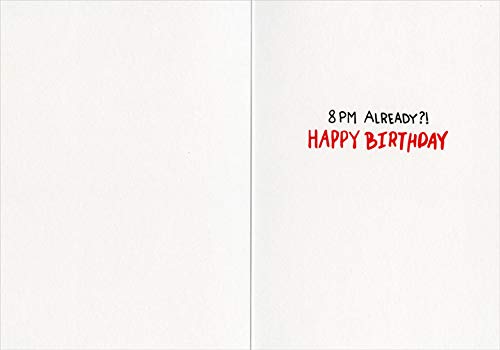 Avanti Party Pooper Couple On Bench Funny/Humorous Birthday Card