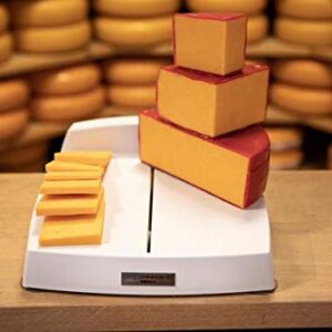 Cheese Slicer With Adjustable Thickness - Wire Cheese Slicer For Mozzarella Cheese, Cheddar Cheese, Gouda Cheese - Cheese Slicers For Block Cheese Heavy Duty Wires