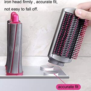 Buwico BUBM Wall Mount Holder for Dyson Airwrap Styler,Aluminum Alloy Wall Storage Organizer Stand Rack for Dyson Airwrap Pre-Styling Dryer (Only the Holder is sold, Not Included Hair Dryer)