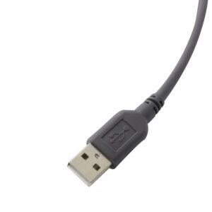 PARTSHE 2-Pack USB Cable for Motorola Symbol LS2208 LS4208 DS6708 Barcode Scanner USB Type A CBA-U01-S07ZAR