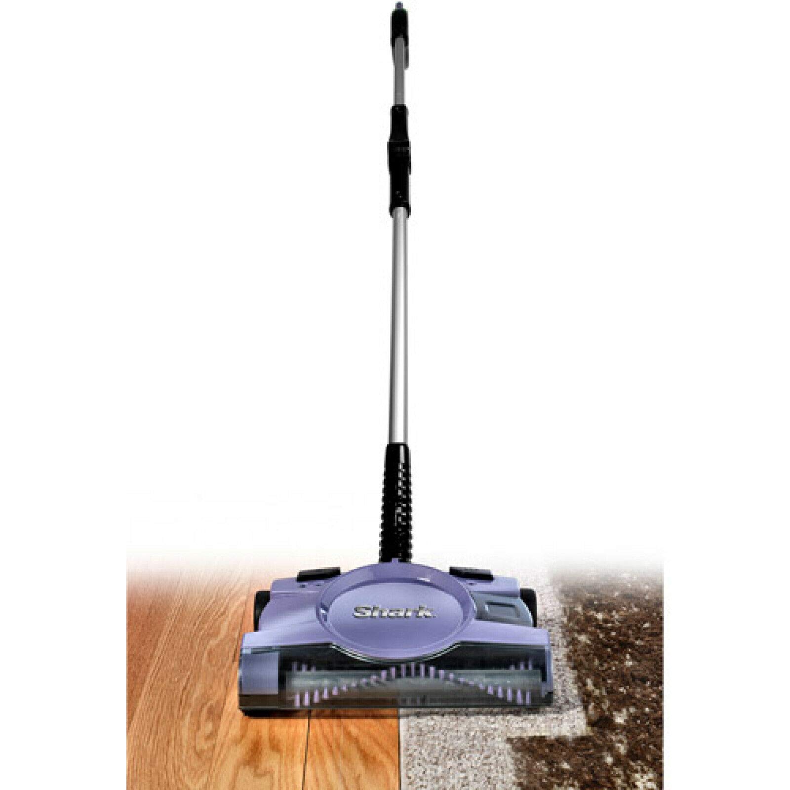 Ngernlaimaa Shark 12" Cordless Rechargeable Floor Carpet Sweeper Multi-Surface Stick Vacuums Cleaning 2 Speed Settings