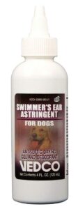 vedco dog swimmer's ear astringent 4oz